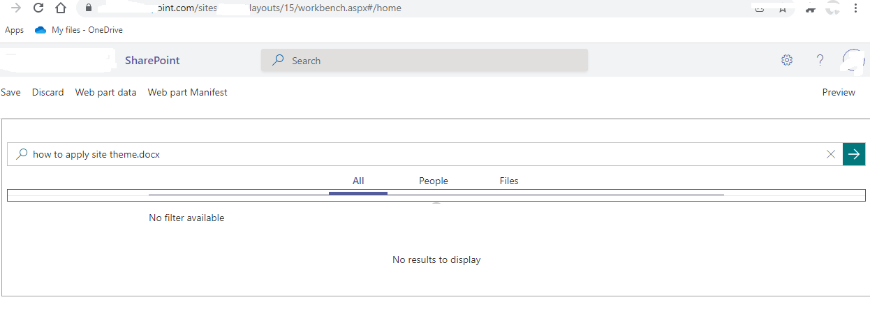 OneDrive results not appearing in Search Results · Issue #1607 ...