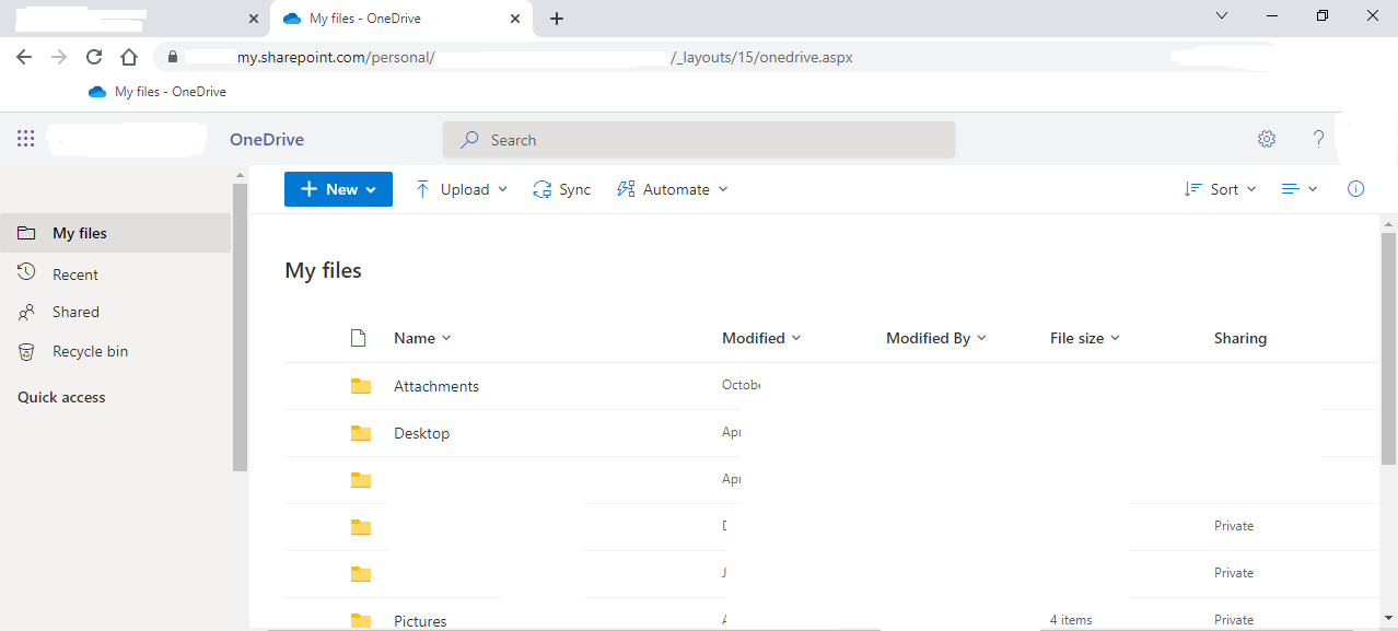 OneDrive results not appearing in Search Results · Issue #1607 ...