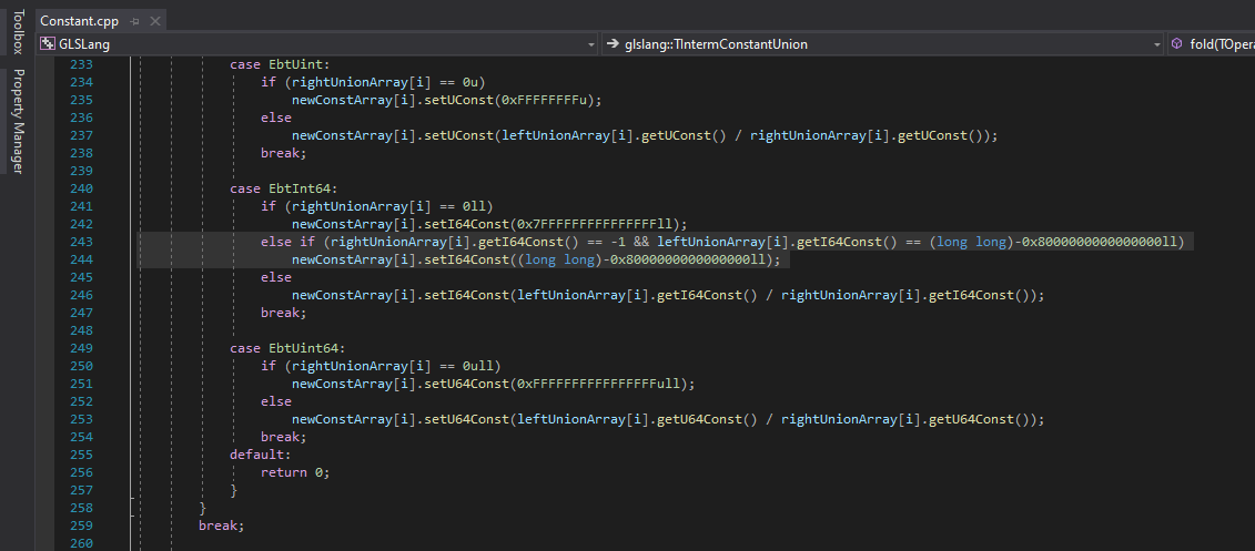 Visual Studio warning: unary minus operator applied to unsigned type, result still unsigned ...