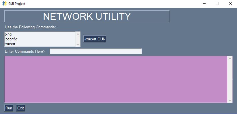 GUI shell application, parsing element keys to string and running on a ...