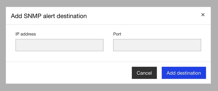 GUI : Alerts - SNMP traps · Issue #1288 · ibm-openbmc/dev · GitHub