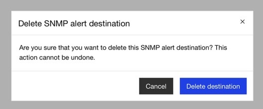 GUI : Alerts - SNMP traps · Issue #1288 · ibm-openbmc/dev · GitHub