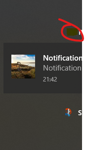 Windows: Notification: No application icon on Notification. · Issue ...