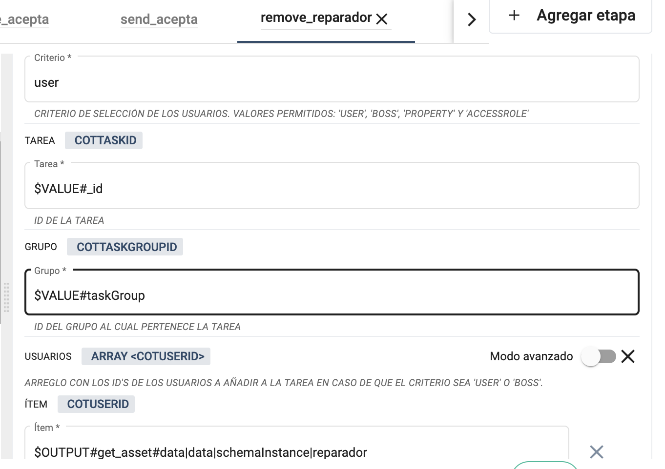 Bug report: No se ejecuta de manera correcta el pbtaskaddeditor de tipo remove · Issue #997 ...