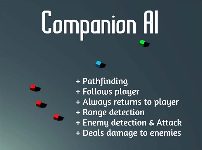 GitHub - pfinnn/CompanionAI: Unity Companion AI