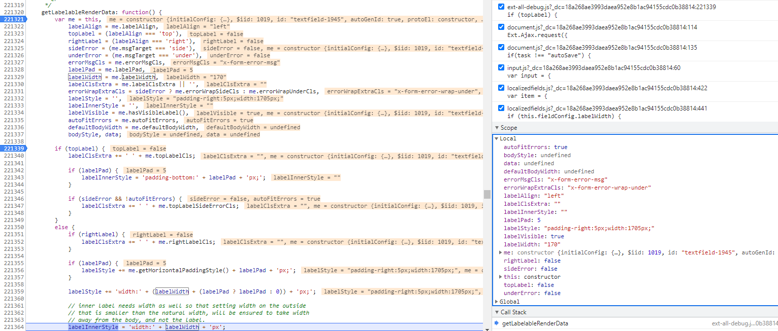 [Bug]: Data Object Class "Label Width" within localized fields · Issue #9761 · pimcore/pimcore ...
