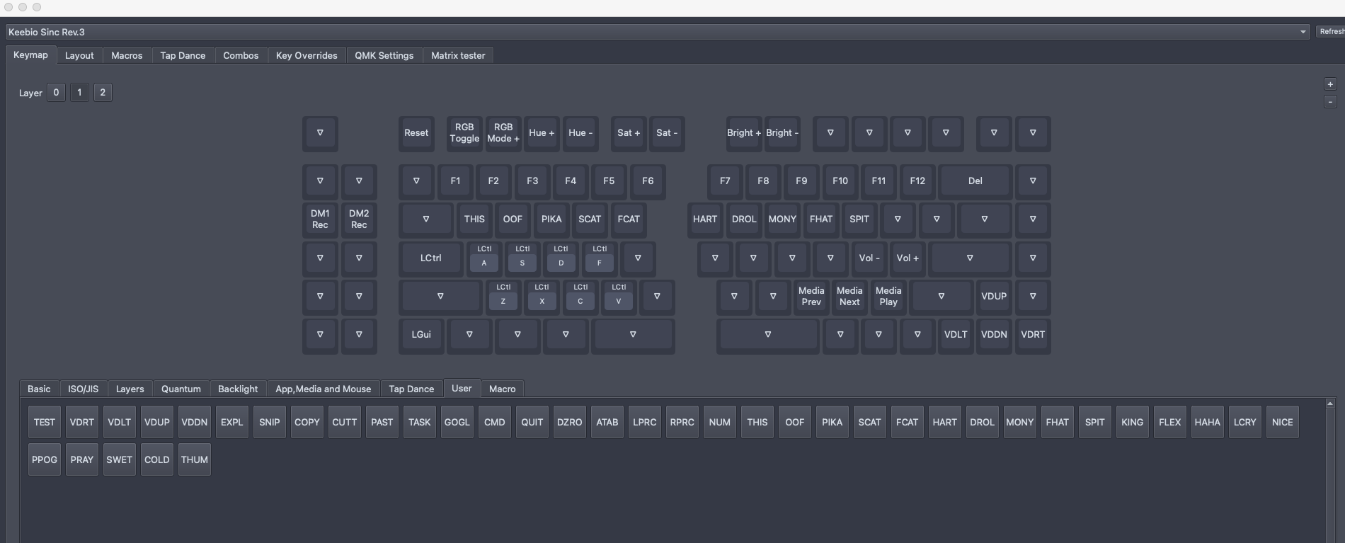 User defined custom keycode limited to 16 · Issue #189 · vial-kb/vial-gui · GitHub