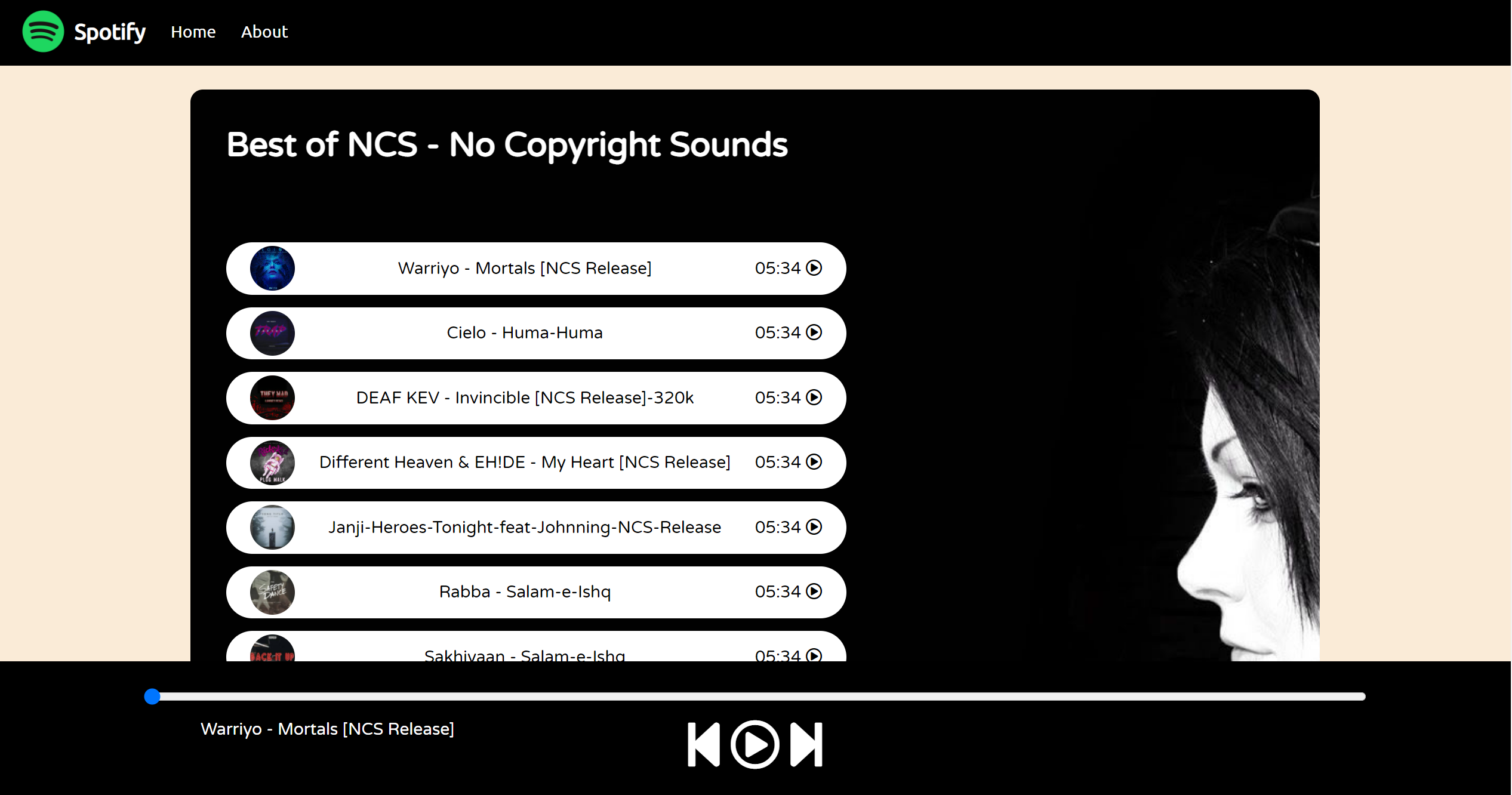 GitHub - souviksarkar005/Spotify-Clone: This is Spotify Clone website ...