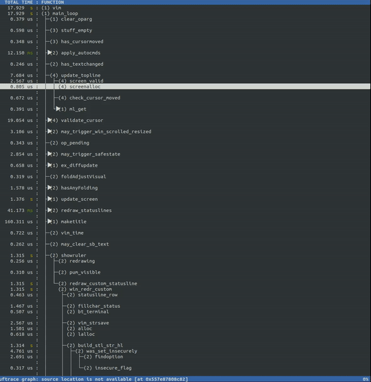 tui: Ask about addtional features for tui · Issue #1802 · namhyung/uftrace · GitHub
