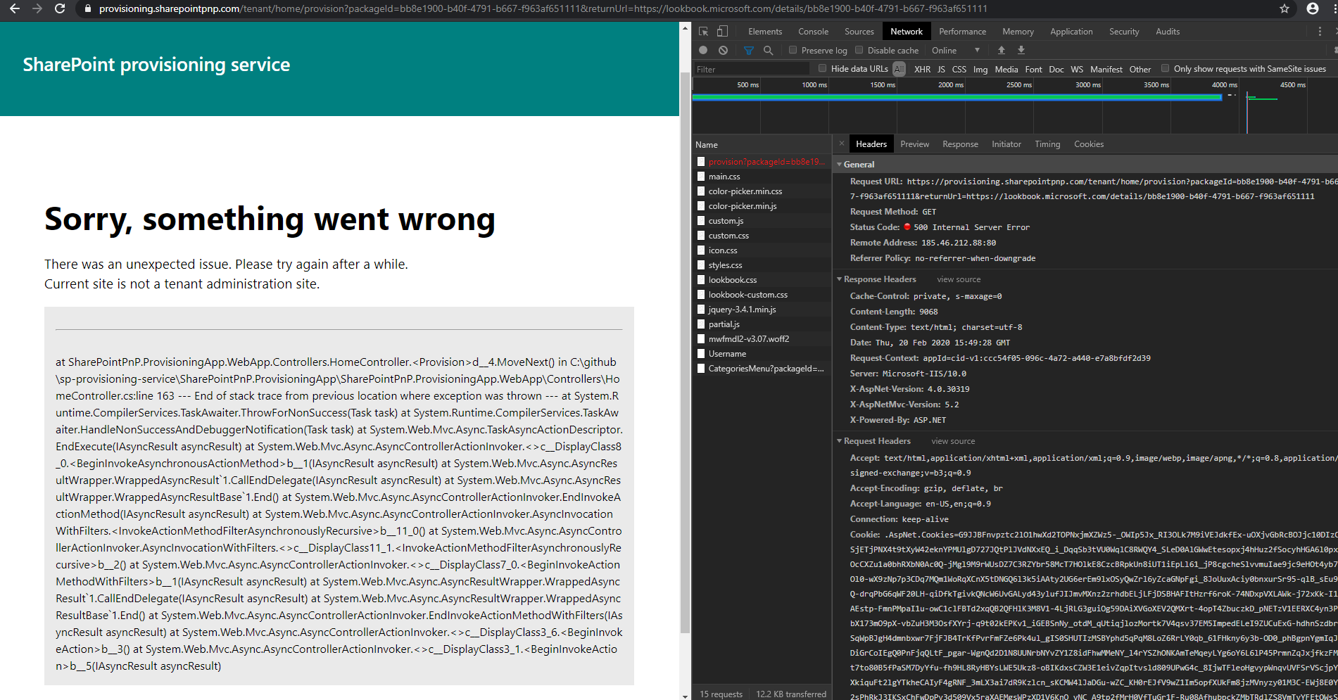 Unable to provision the lookbook designs in our SPO production environment · Issue #175 ...