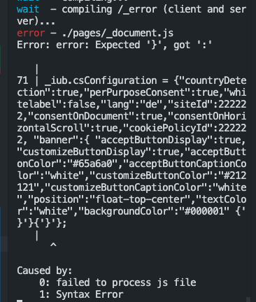 Loading custom Script [Iubenda Example] · vercel next.js · Discussion #12223 · GitHub