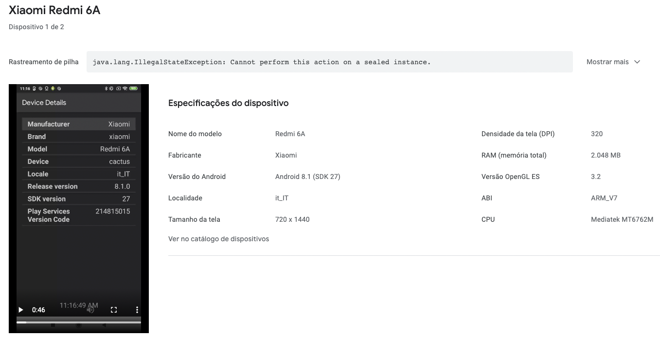 Javalangillegalstateexception Cannot Perform This Action On A Sealed Instance · Issue 32973