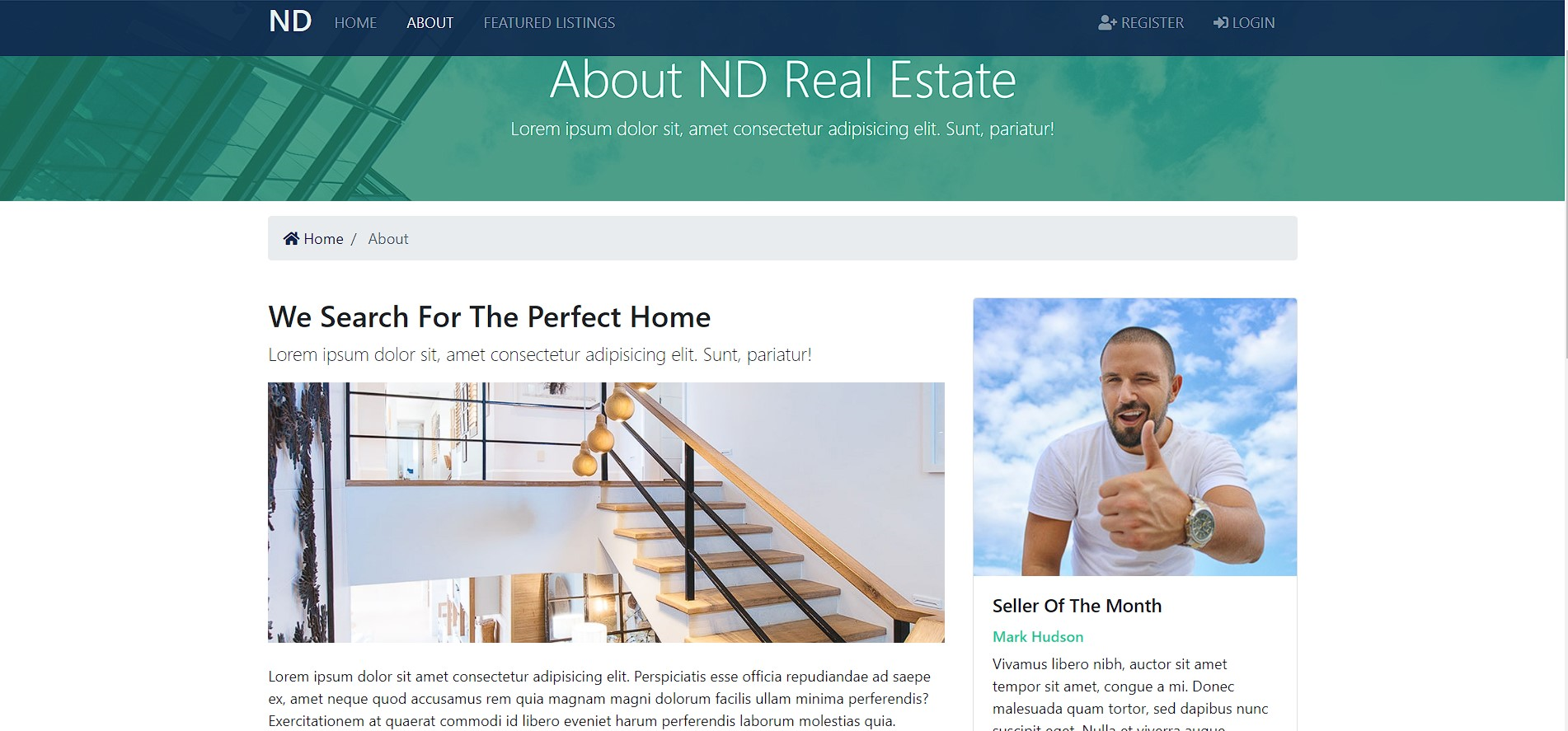 GitHub - dishant16/REALESTATE-website-: In this project customer can find property and contact ...