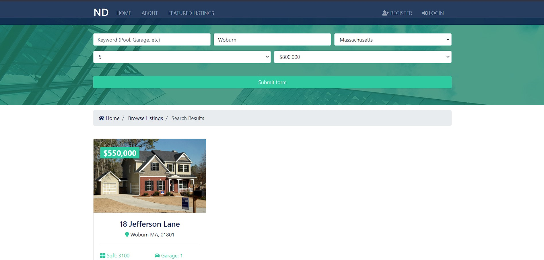 GitHub - dishant16/REALESTATE-website-: In this project customer can find property and contact ...