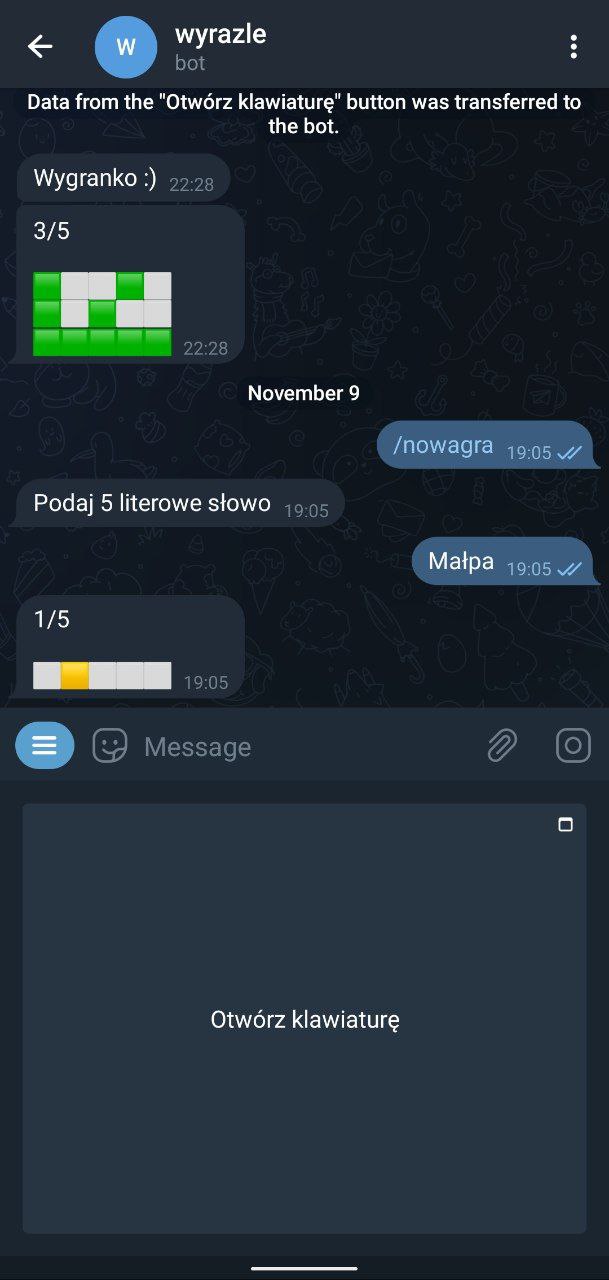 GitHub - WiktoriaSzkudlarek/wyrazle