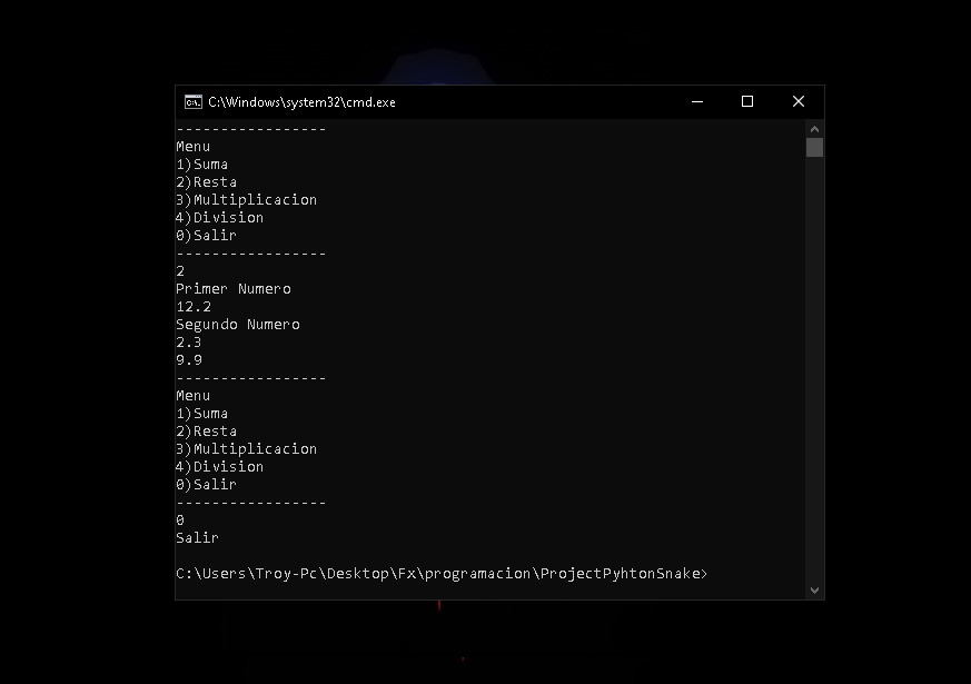 GitHub - Troy8203/Projecto_Python1: Projecto Pyhton lv.Snake