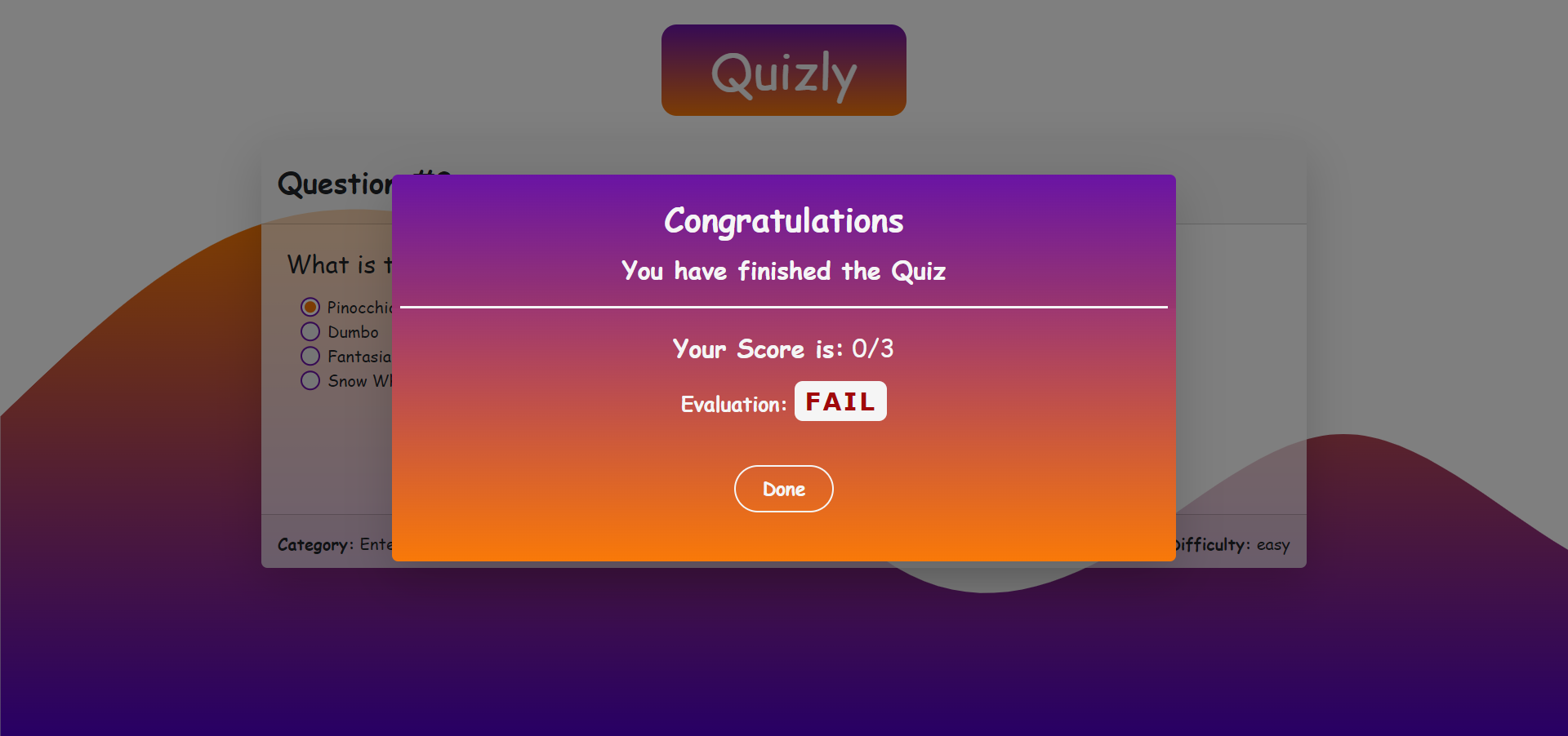 GitHub - KareemE125/Quizly: Quiz website that have multiple choice questions, using https ...