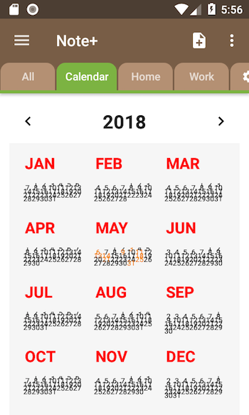 “年视图”的日历字体出现重叠 · Issue #136 · huanghaibin-dev/CalendarView · GitHub
