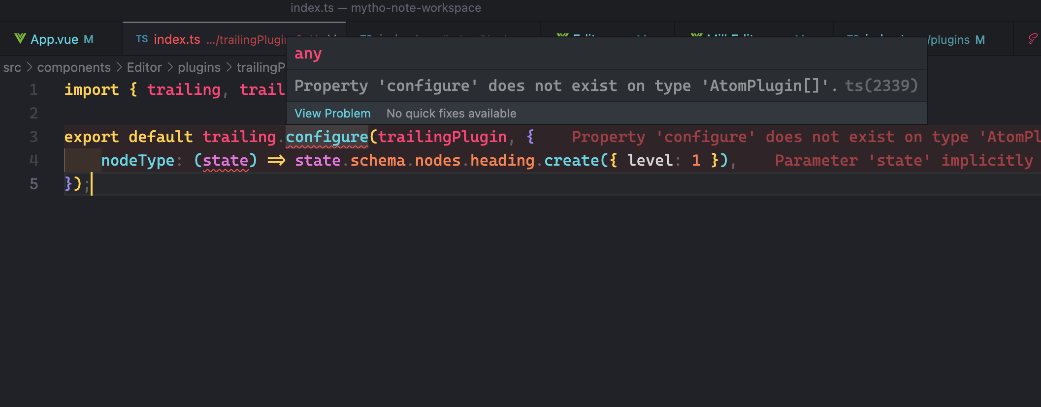 [Bug] the trailing plugin · Issue #684 · Milkdown/milkdown · GitHub