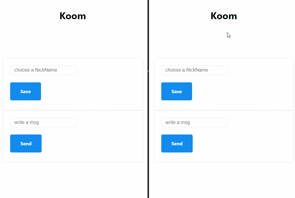 GitHub - gyeongseokKang/koom-zoomClone: Zoom clone coding using WebRTC & webSocket
