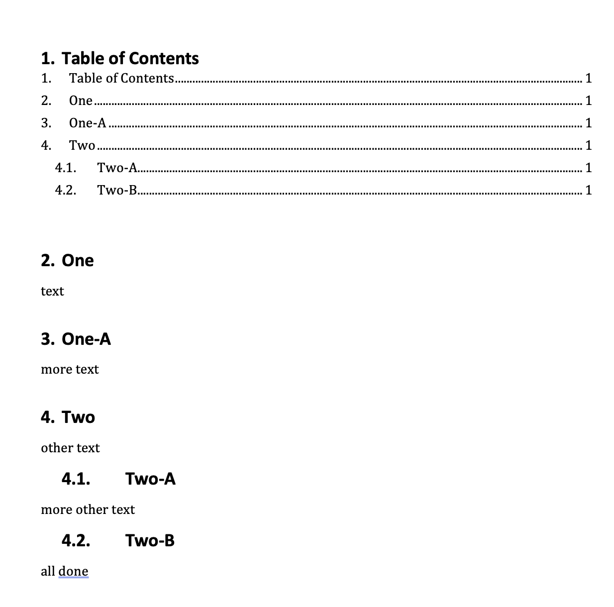 Support {.unlisted .unnumbered} to exclude headings from table of ...