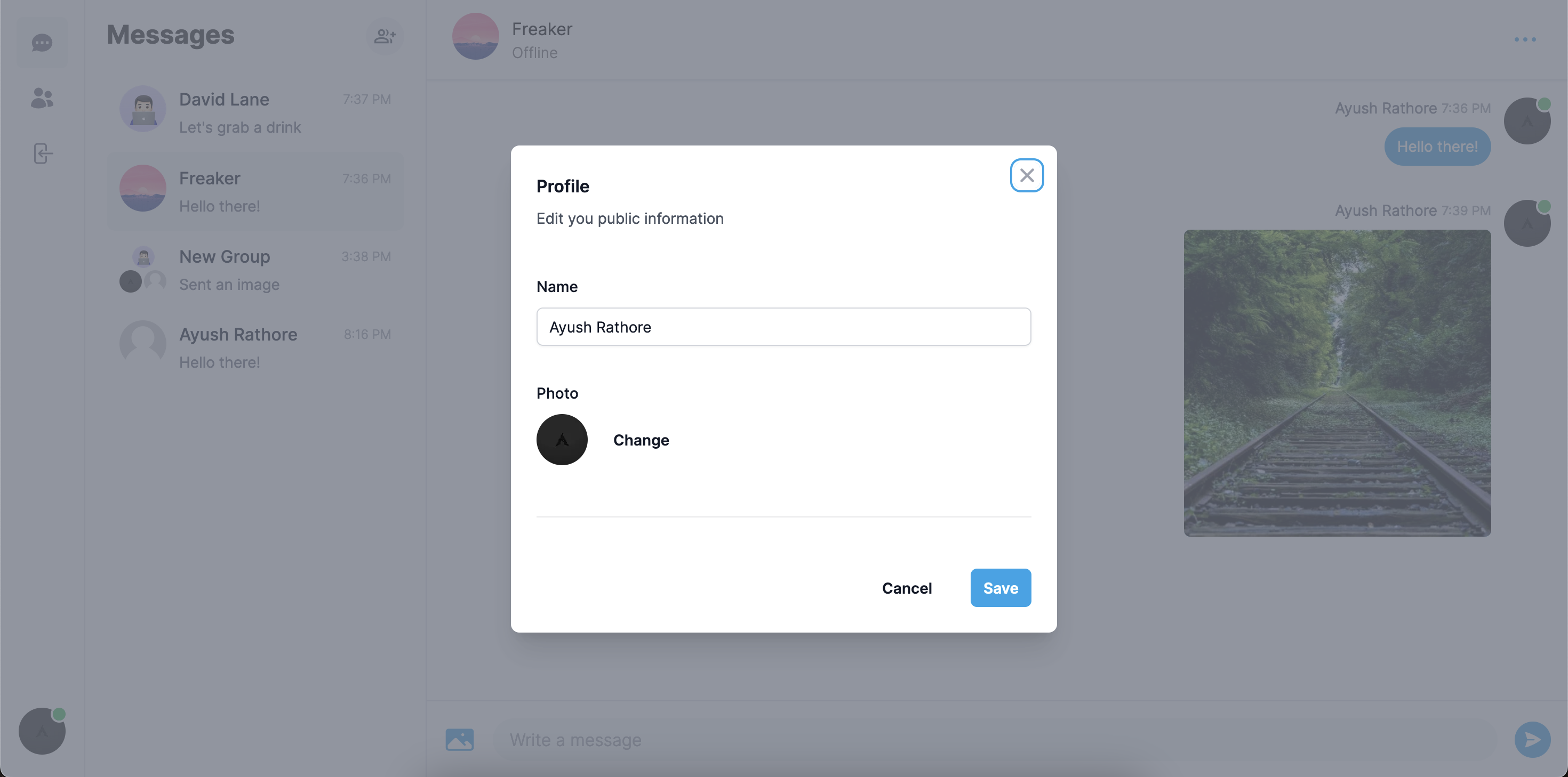 Github Ayusshrathore Messenger Clone Messenger Clone Using Next Js Prisma Tailwind Mongodb
