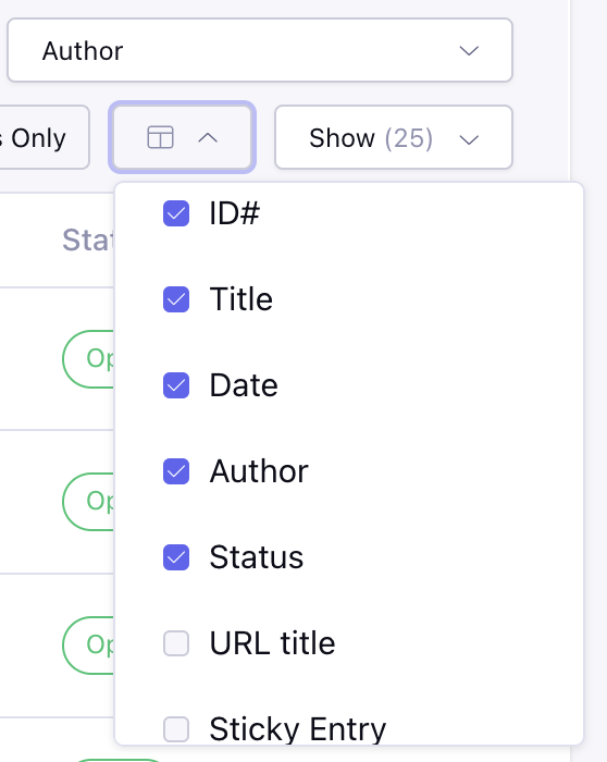 [EE v7.2.10] Entry Manager Table Column Select Menu missing "Comments" option · Issue #3047 ...