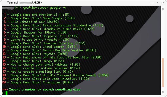 README screenshots · Issue #165 · trizen/youtube-viewer · GitHub