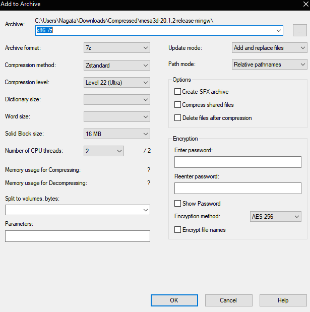 Incorrect progress number (again) · Issue #141 · mcmilk/7-Zip-zstd · GitHub