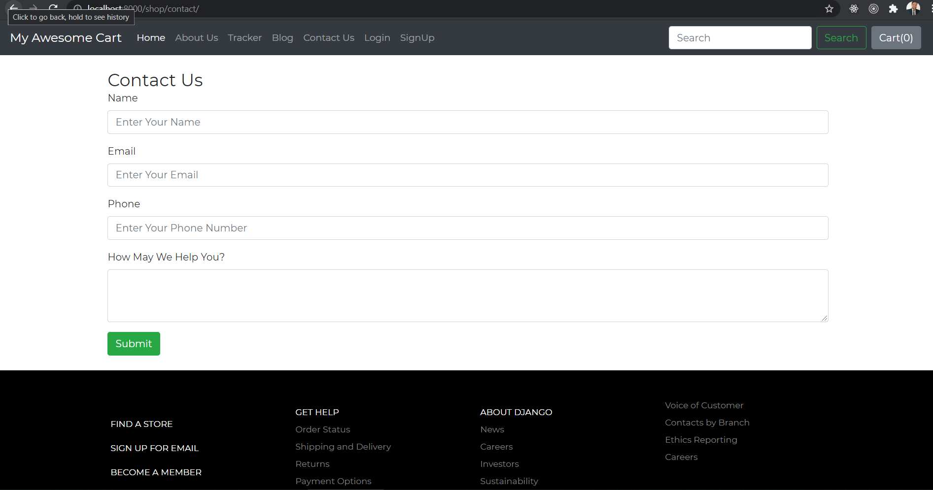 GitHub - bpmaurya/ecom-website