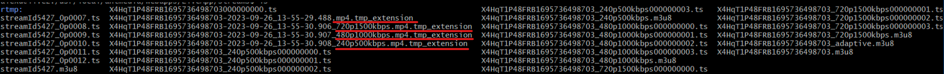 Adaptive Bitrate VoD recording issue · Issue #5623 · ant-media/Ant-Media-Server · GitHub
