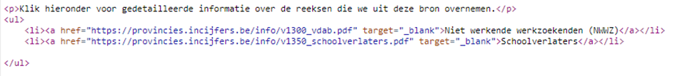 Controle verwijzing naar metadatafiches vanuit de bronfiches (html) · Issue #332 ...