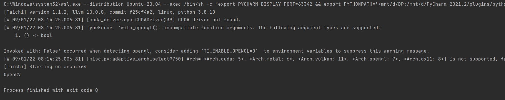 [cuda] CUDA driver cannot be found but nvidia-smi and PyTorch both work. · Issue #5933 · taichi ...