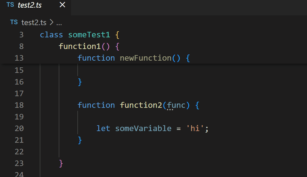 Sticky scroll header shows when the rest of the function is out of view · Issue #156999 ...