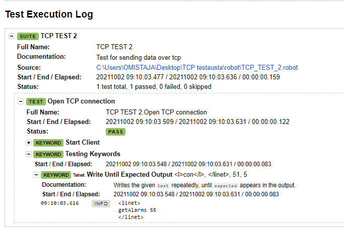 Problem with keyword Write Until Expected Output (Telnet library) · Issue #4101 · robotframework ...