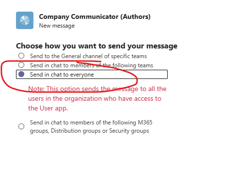 Removing "send to everyone in chat" option · Issue #959 · OfficeDev ...