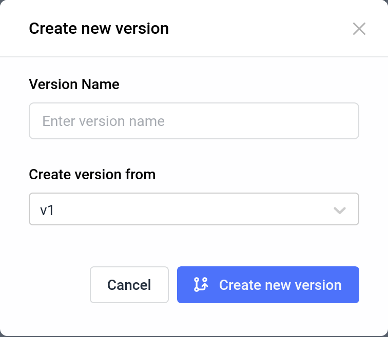 In new version dropdown, default select current version · Issue #5852 ...