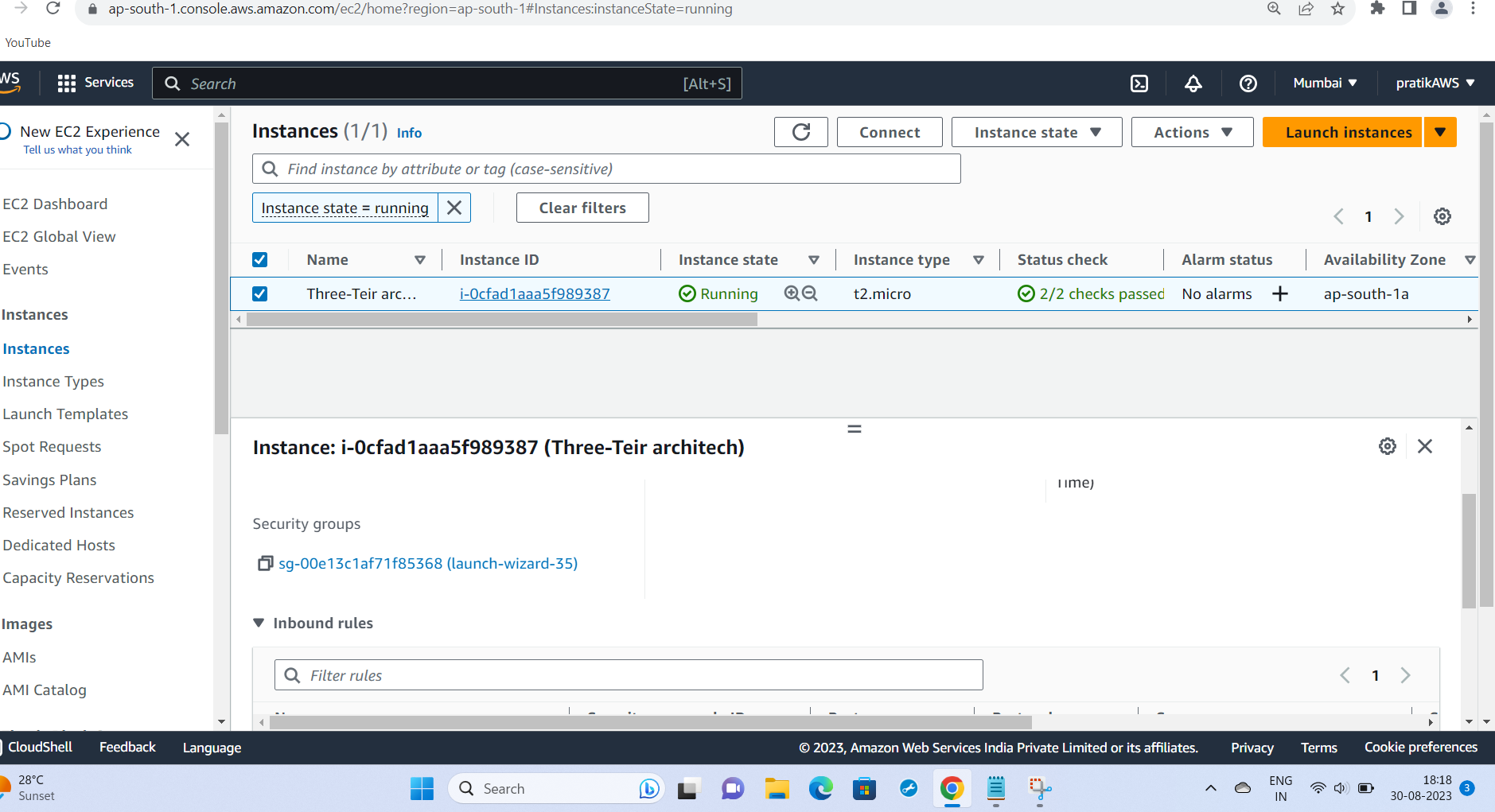 GitHub - pratikshashinde55/Three-Tier-Architecture