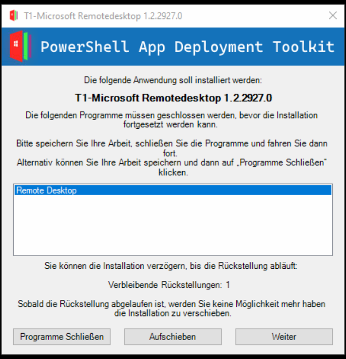 Show-InstallationWelcome Prompt Not Appearing over the Company Portal · Issue #709 ...