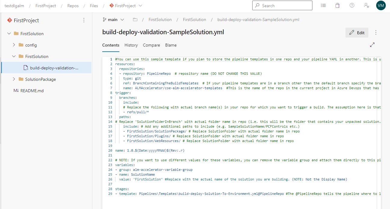 [ALM Accelerator - BUG]: build-deploy-validation-SampleSolution.yml is not triggered · Issue ...