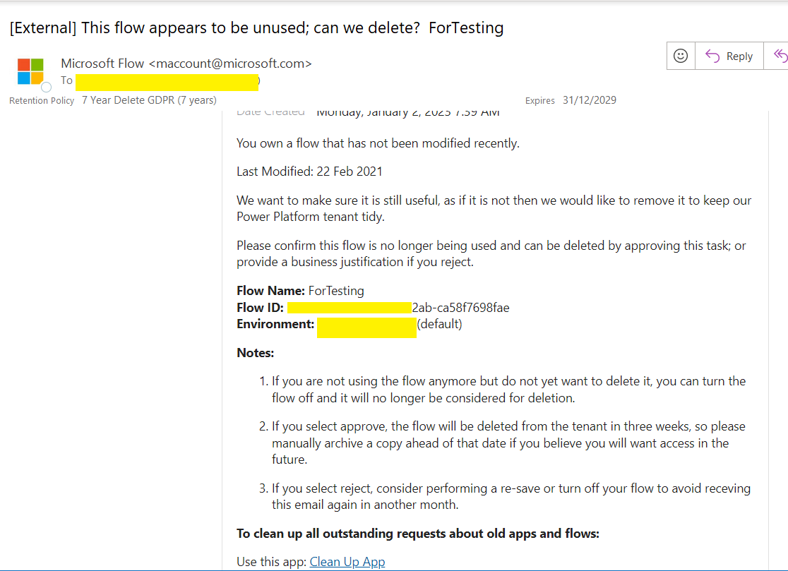 [coe Starter Kit Question] How Does The Inactivity Process For Flows Work · Issue 4565