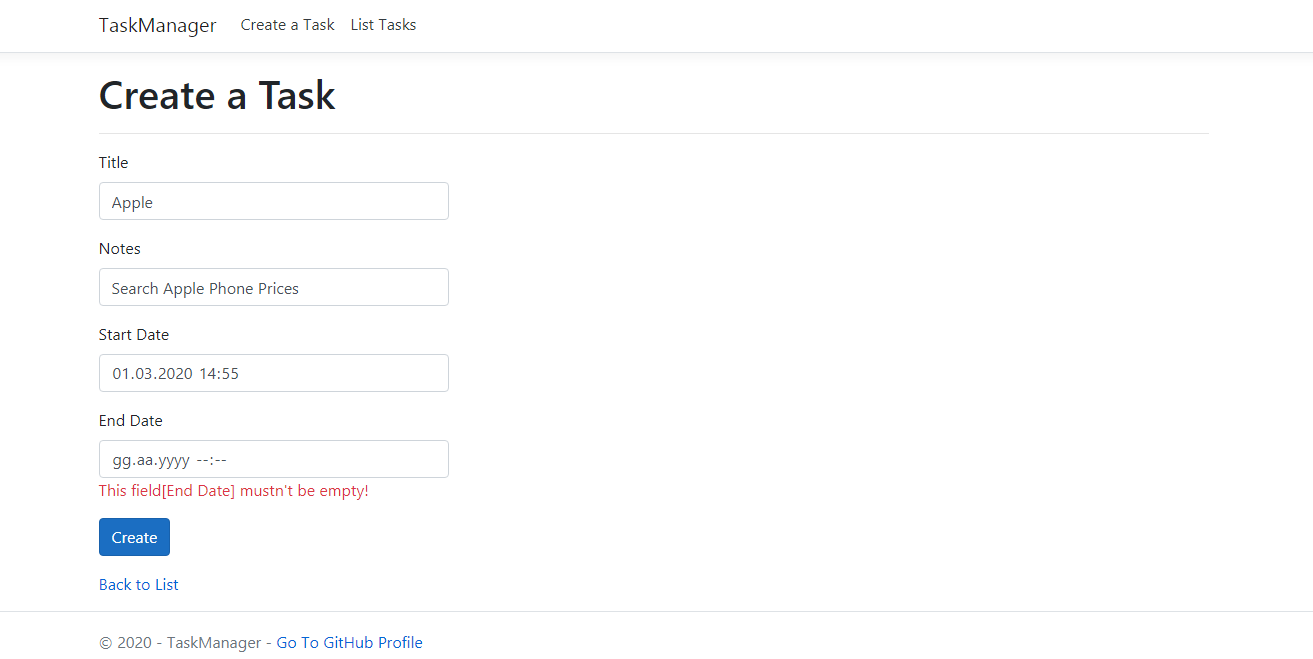 Github Alikemalaytaskmanagernetcoremvcapplication Task Manager Web Application