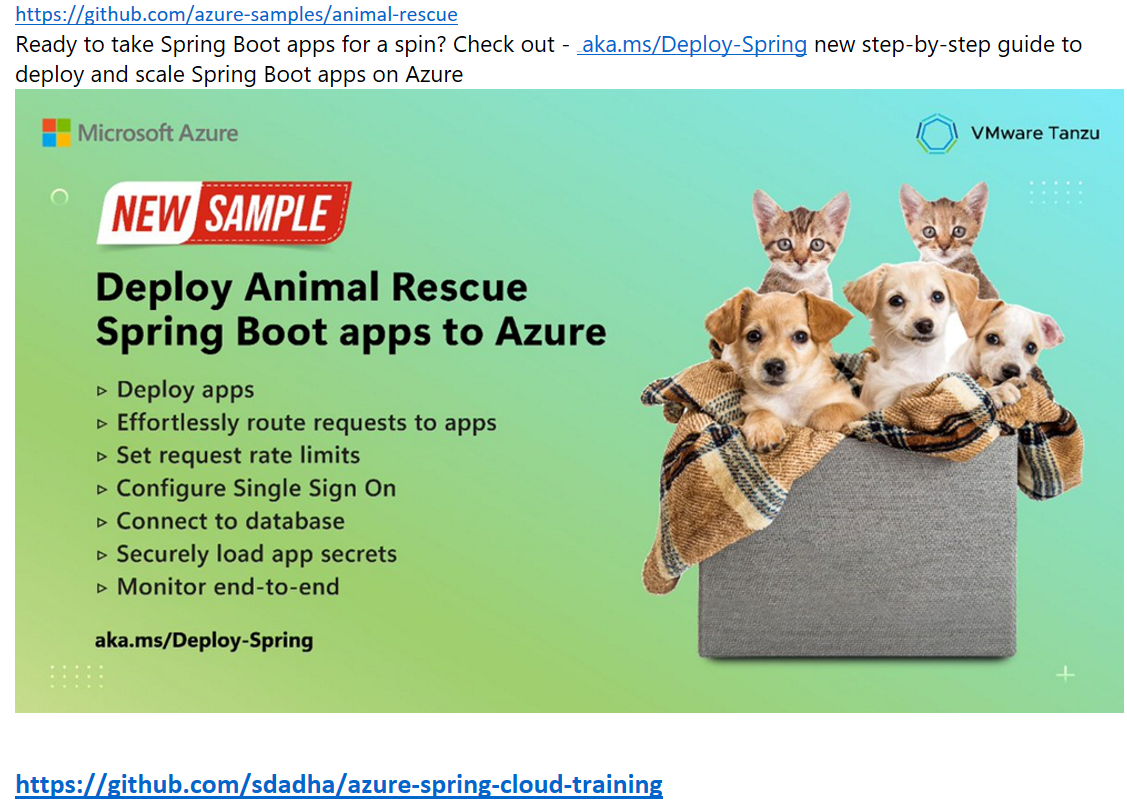 GitHub - Maheshk-MSFT/AzureSpringCloud-Deck-Dec-2022: AzureSpringCloud-Deck-Dec-2022