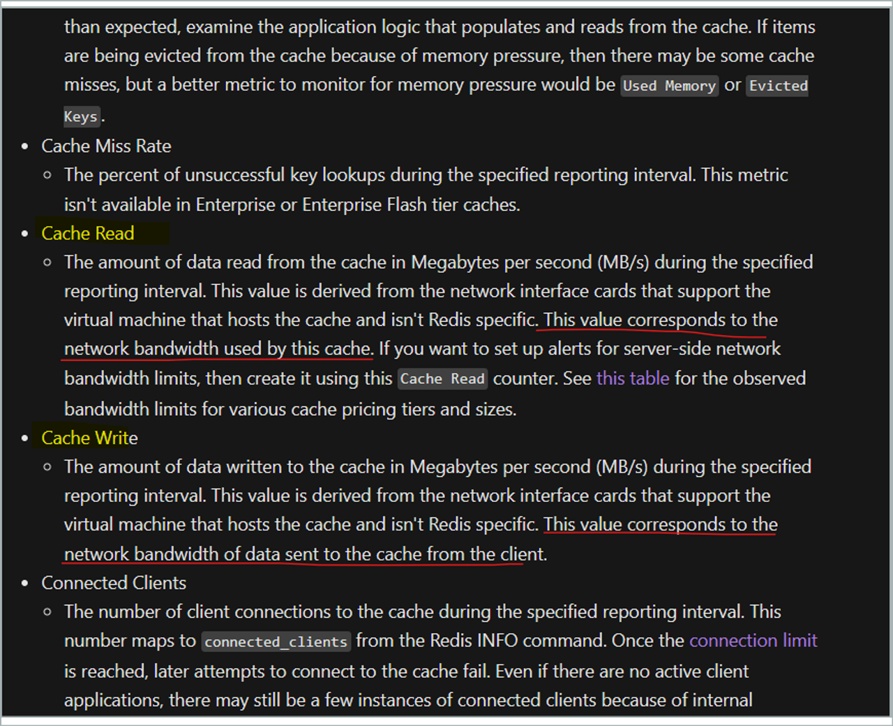 GitHub - Maheshk-MSFT/AzRedis-NetworkPerf: AzRedis-Metrics-Bandwidth