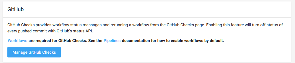 Please enable CircleCI GitHub Workflow Checks · Issue #319 · open ...