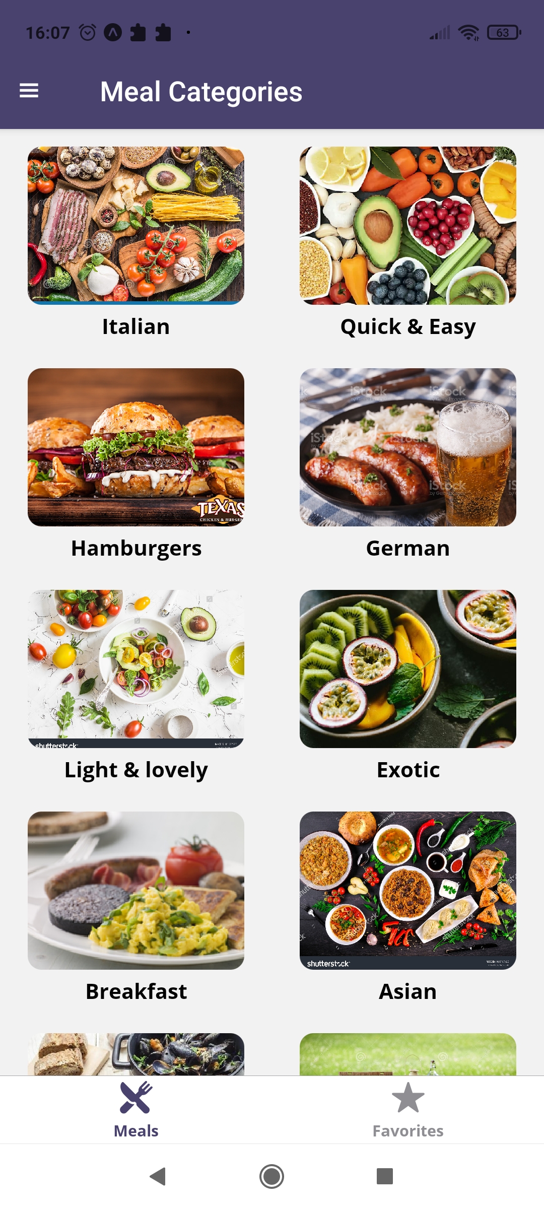 GitHub - Paznah123/Meals: Recipes App