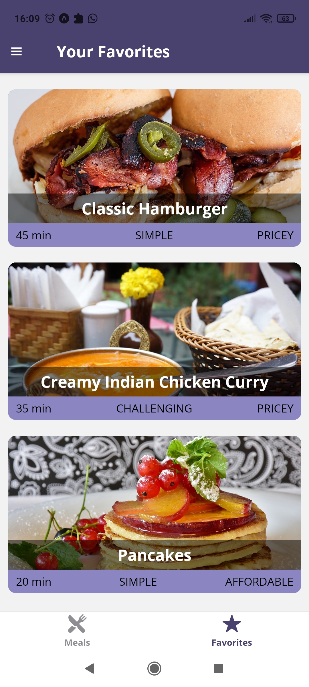 GitHub - Paznah123/Meals: Recipes App