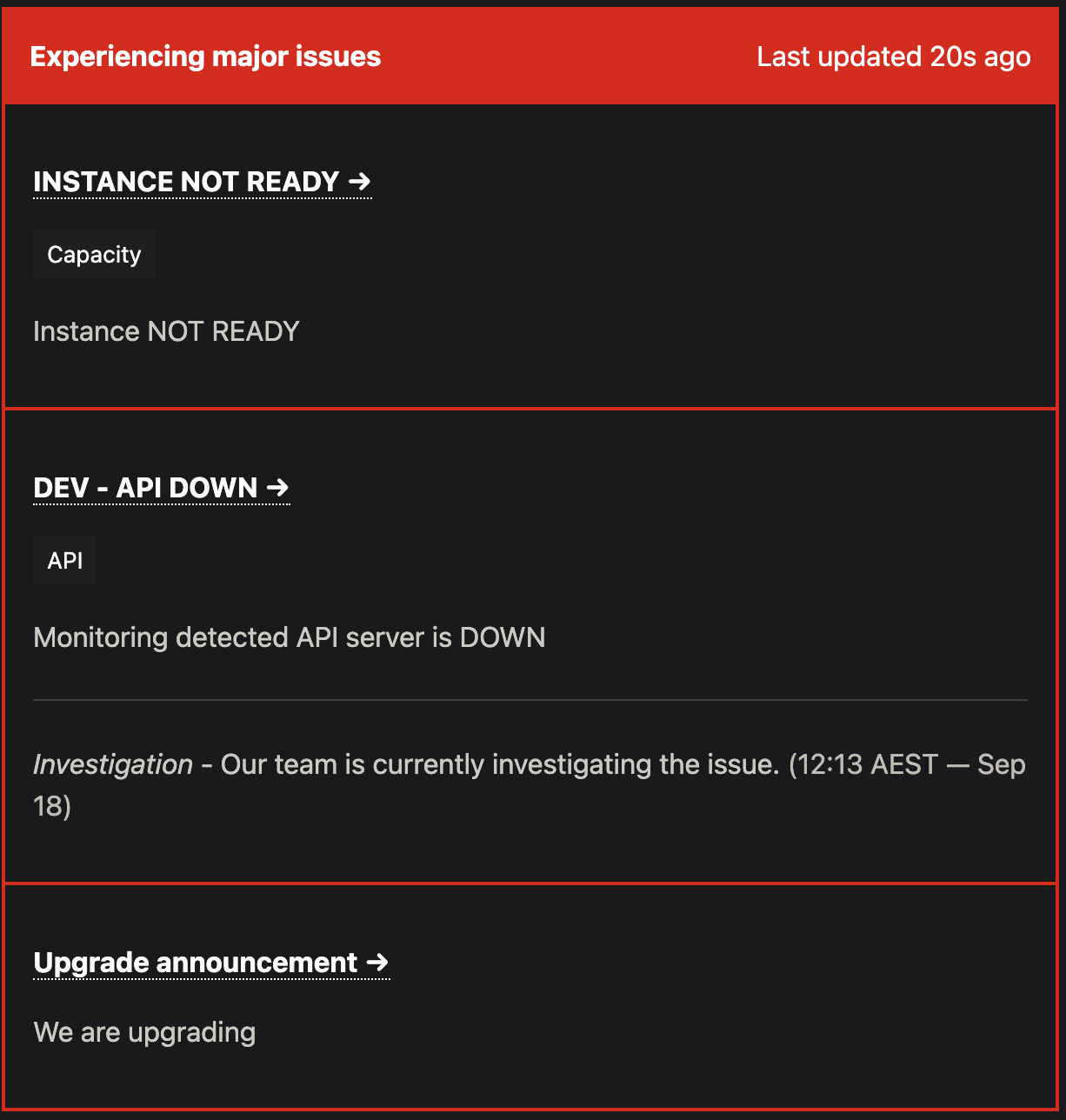 Separate severity for pinned issues or annountment · Issue #283 · cstate/cstate · GitHub