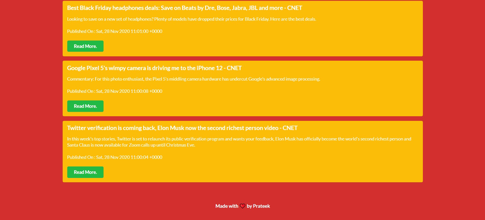 GitHub Prateek code 22 News WebApp A Web Application Which Uses