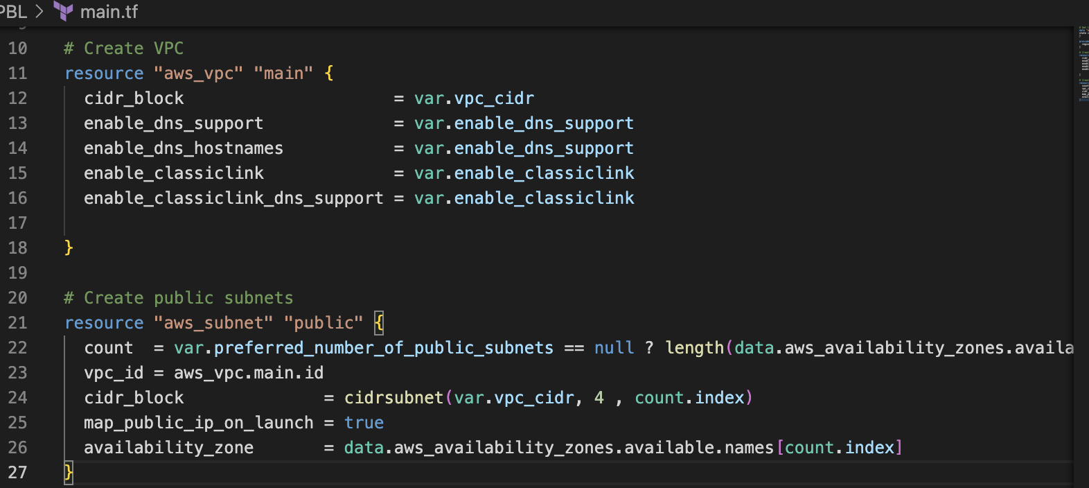 GitHub - eniros/AUTOMATE-INFRASTRUCTURE-WITH-IAC-USING-TERRAFORM.-PART-2: AUTOMATE ...
